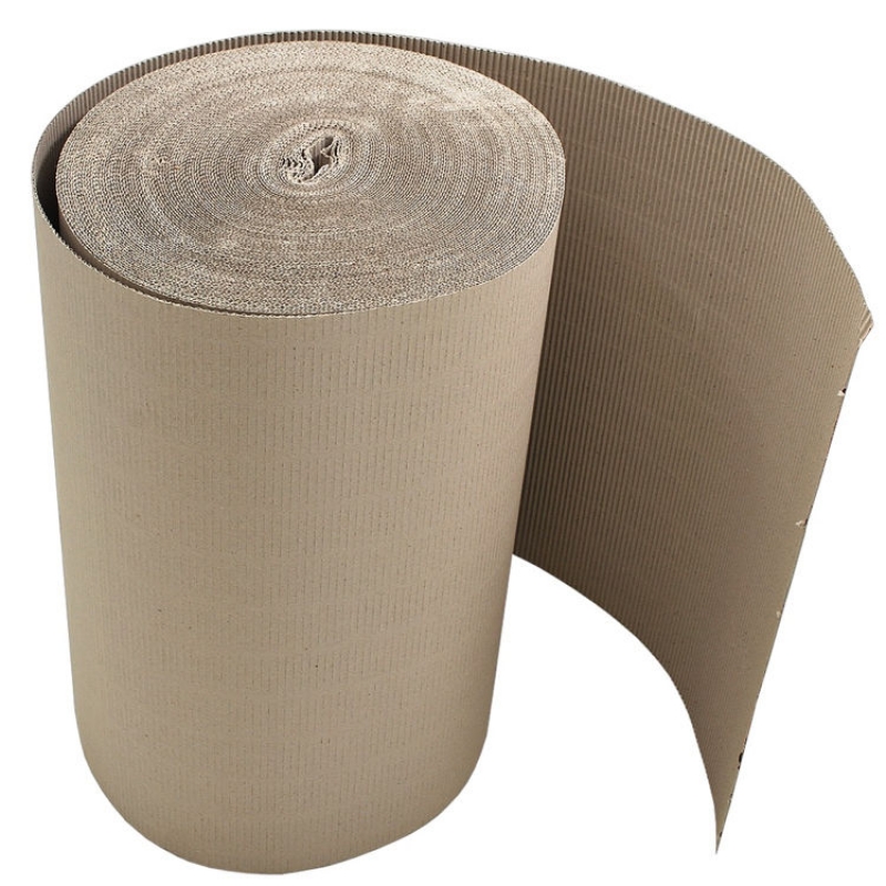 Golfkarton op rol is schokwerend en milieuvriendelijk, heeft een ...